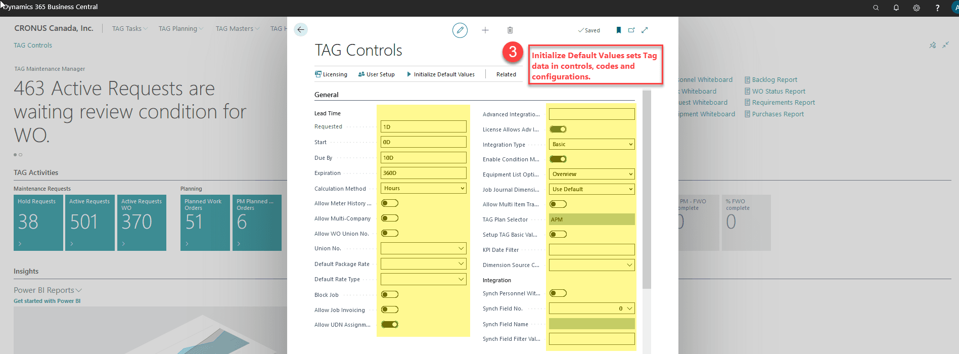 TAG | TAG configuration and inital setup - Docs