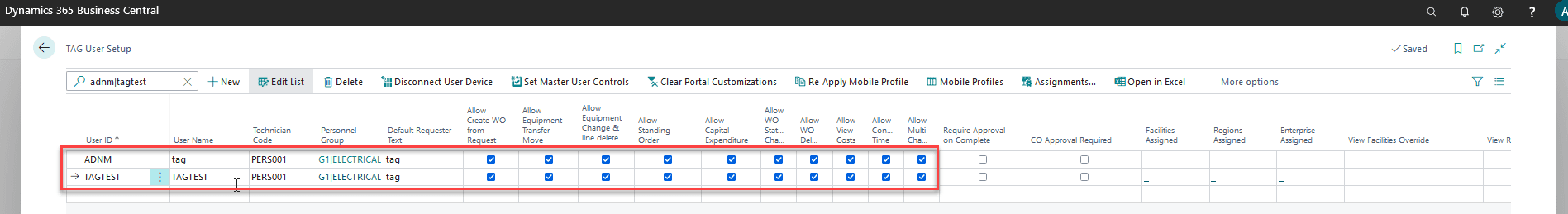 TAG | TAG configuration and inital setup - Docs