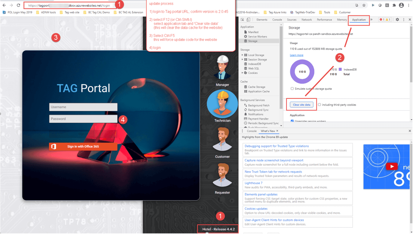 TAG Portal | Setup before TAG Portal login & configuration - Docs
