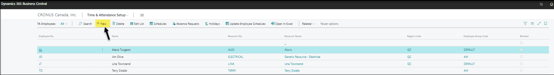 TAG TA | Time and Attendance Employee - Docs